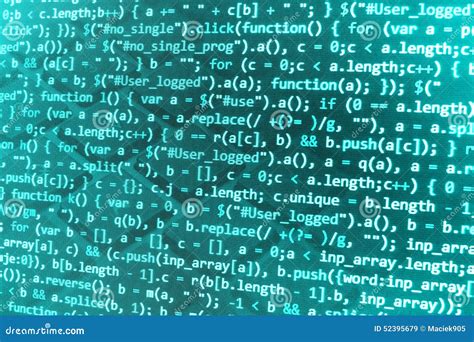Codifica Dello Schermo Di Programmazione Di Codice Sorgente Immagine Stock Immagine Di Sfondo