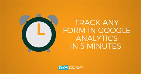 Tracking Form Submissions With GA In Under Minutes