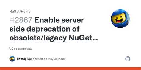 Enable Server Side Deprecation Of Obsoletelegacy Nuget Packages
