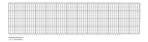 B Outer Border Pattern By Ahntoni Chart Minder