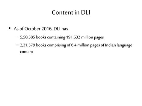 Digital Library Initiatives In India Pptx