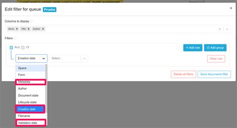 ¿cómo Configurar Filtros De Colas Por Fechas Athento