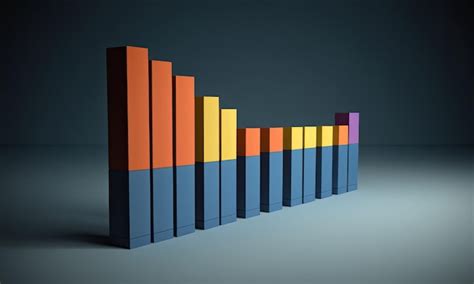 Bar Chart Chart Diagram Premium Ai Generated Image