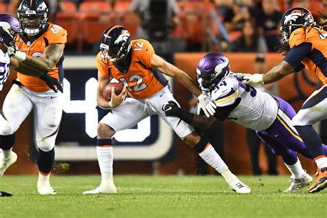 Denver Broncos Vs Minnesota Vikings 4 Winners And 3 Losers Mile High