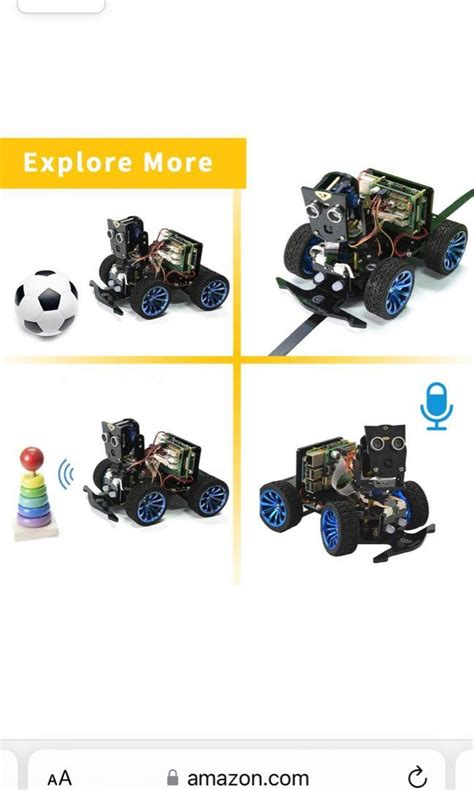 Adeept Mars Rover Picar B Robot Car Kit For Raspberry Pi 4 3 Model B B