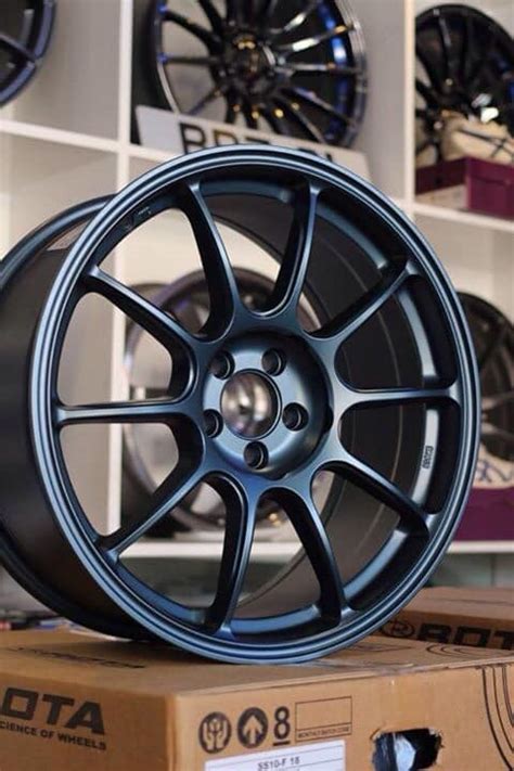 Rota Wheels Rota Ss10 18x8 5 5x114 44 Gunmetal Gray Facebook
