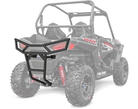 Rear Deluxe Bumper Black Polaris Rzr