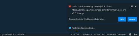 issues installing workbench s vsix combined from multiple threads particle workbench particle