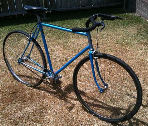 Frame Sepeda Fixie Biru Kumpulan Desain Sepeda Fixie