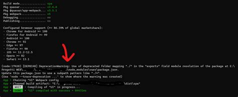 Deprecation Warning · Quasarframework Quasar · Discussion 13335 · Github