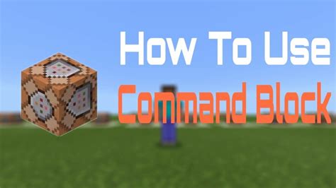 How To Use Command Block In Minecraft Pocket Edition 1 14 30 Youtube
