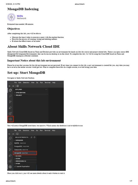 Index Pdf Mongo Db Cloud Computing