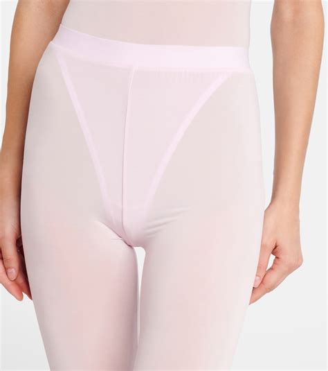 Sheer Leggings In Pink Wardrobe Nyc Mytheresa