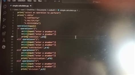 Sri Tulasi Raavi On Linkedin Codsoft I Am Sharing A Codsoft Task In Python As Simple Calculator In
