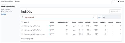 Index State Management In Open Distro For Elasticsearch · Opensearch