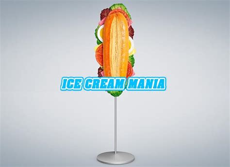 Сандвич реклама Машини за сладолед