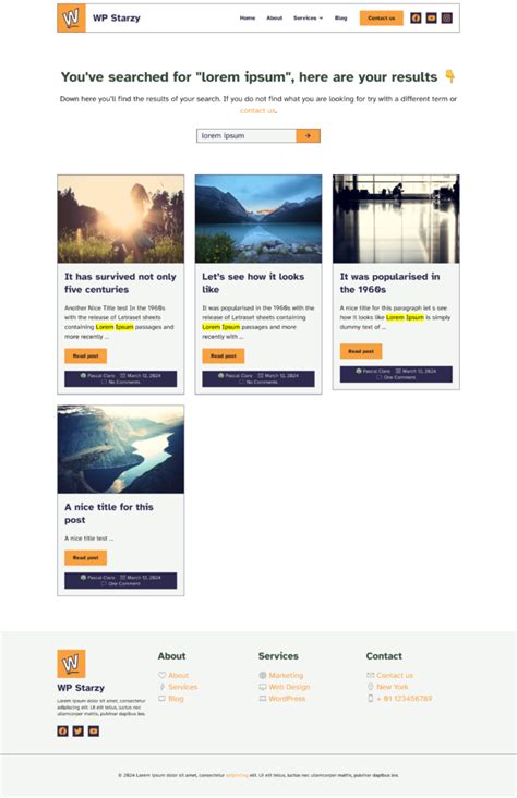 how to create a search results page with elementor elementor pro