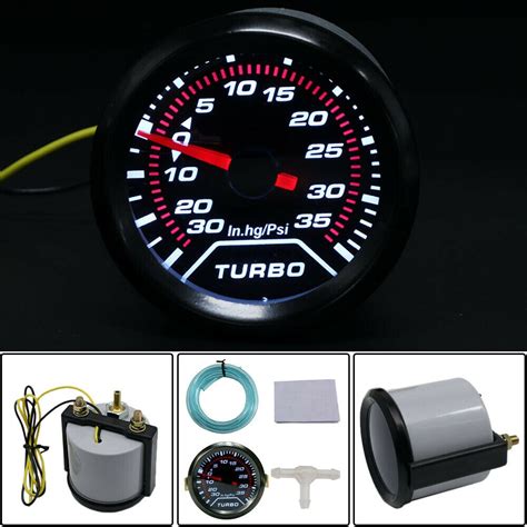 Universal Turbo Boost Gauge Car Kit DC V Grandado