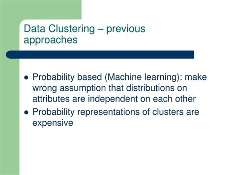 Ppt Birch An Efficient Data Clustering Method For Very Large