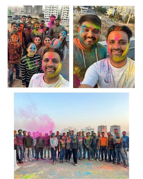 Holicelebration Festivevibes Funatoffice Holi2024 Joy