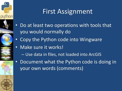 PPT Geo 118 318 Introduction To GIS Programming PowerPoint