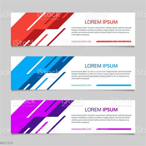 추상 기하학적 디자인배너 레이아웃 웹 웹 사이트 헤더 또는 바닥글 판매 또는 프리젠 테이션 카드를위한 템플릿 벡터 그림입니다 기울어진에 대한 스톡 벡터 아트 및 기타 이미지