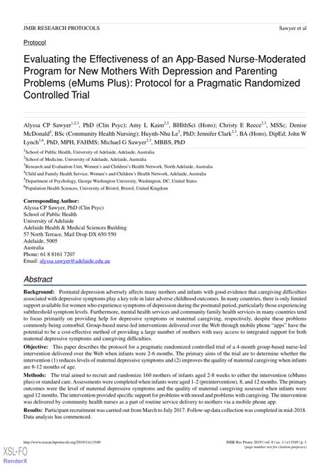 Pdf Emums Plus A Pragmatic Randomised Controlled Trial Evaluating