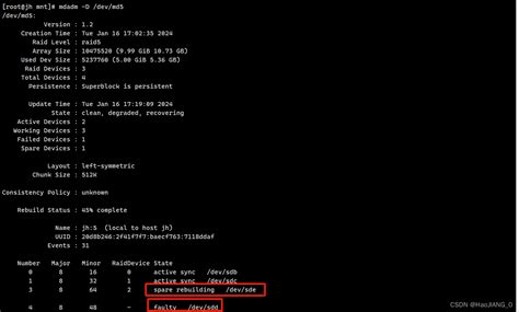 Linux系统下raid分类及组建部署linux Raid 组建 Csdn博客