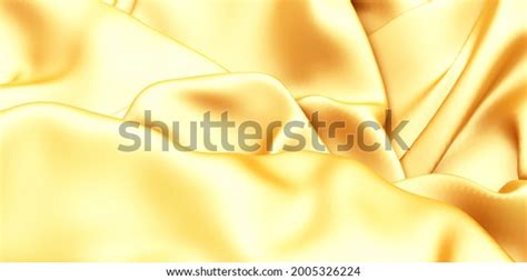 황금색 실크 우아한 배경직물의 질감3d 렌더링 스톡 일러스트 2005326224 Shutterstock