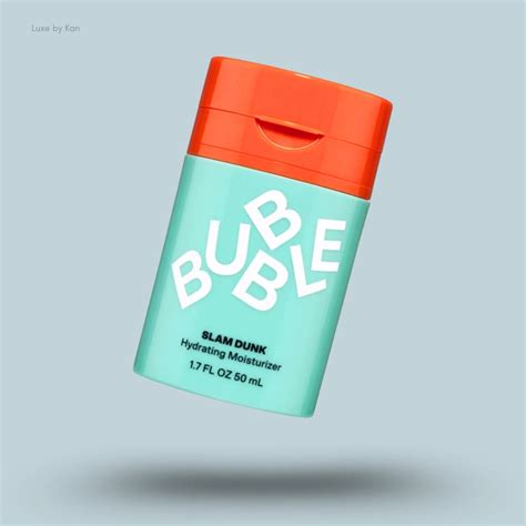 Shop Bubble Skincare Slam Dunk Hydrating Cream Moisturiser Luxe By Kan
