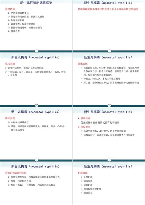新生儿感染性疾病ppt模板 卡卡办公