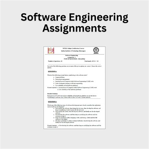 Software Engineering Assignments Notes Le Lo