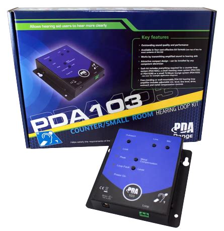 C TEC PDA103C Counter Hearing Loop System Just Loops