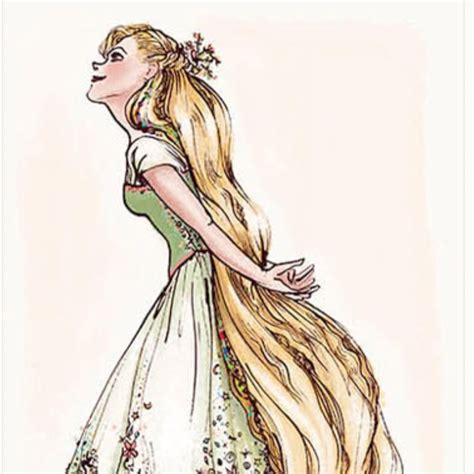 Tangled Concept Art Rapunzel