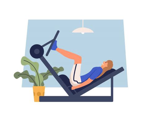 60 Leg Press Stock Illustrations Royalty Free Vector Graphics And Clip