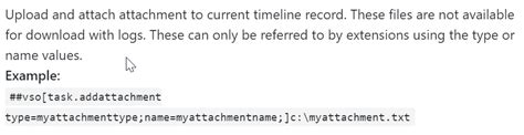 Tfs Making Sense Out Of Vsts Logging Commands Taskaddattachment