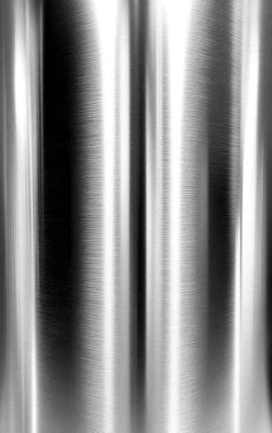 Polished Chrome Texture Background Filling The Entire Screen Premium Ai Generated Image