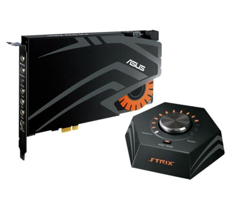 Asus Strix Raid Dlx 71 Gaming Sound Card Headphone Amplifier 600ohm S