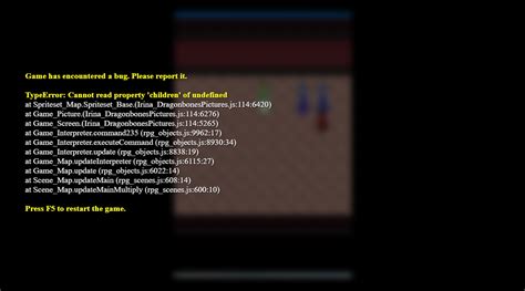 RMMV DragonBones Event Pictures Help With Erasing Pictures Solved