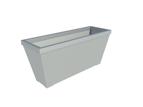 Rectangular Planter Bim Object Free Bim File Downloads Eg Revit