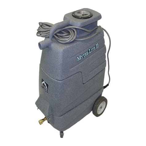 Mytee Lite Ii 8020 User And Parts Manual Pdf Download Manualslib