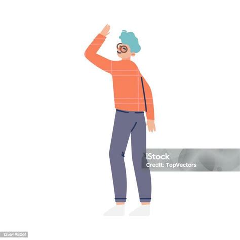 질문 벡터 일러스트를 묻는 제기 손으로 당황 남자 캐릭터 개념에 대한 스톡 벡터 아트 및 기타 이미지 개념 남자 문제 Istock