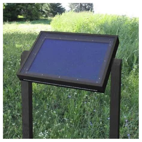 Low Profile Message Viewer Park Tables