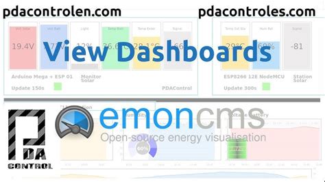 View Dashboards Emoncms Esp8266 Arduino Iot 7 Steps