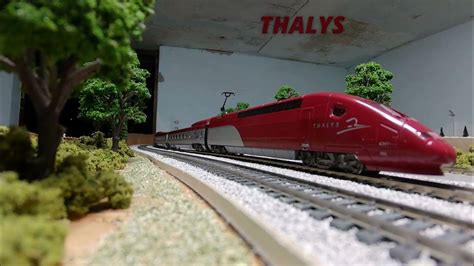 모형기차 철도모형 빨간색 고속열차 Youtube