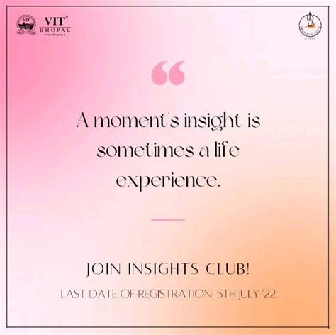 Khushi Dhariwal On Linkedin Greetings From The Insights Club Our Goal