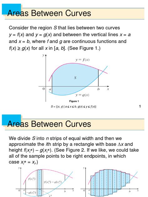 Application Of Integral Area Pdf Area Integral