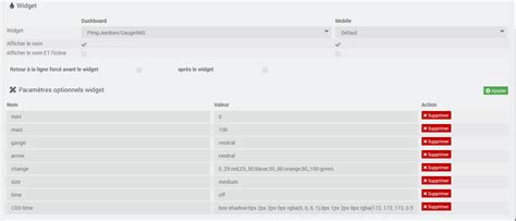 Plugin Pimp My Jeedom Gaugeimp Programmation Communauté Jeedom