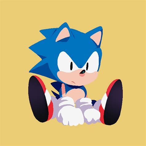 Classic Sonic Sonic The Hedgehog Fan Art 44370297 Fanpop