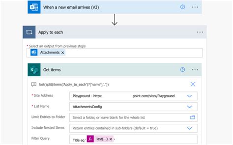 Save Email Attachment To A Specific Sharepoint Folder Power Automate
